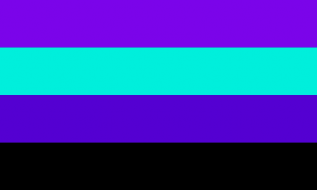 Alexigender Pride Flag PN0112 | Demisexual Flag