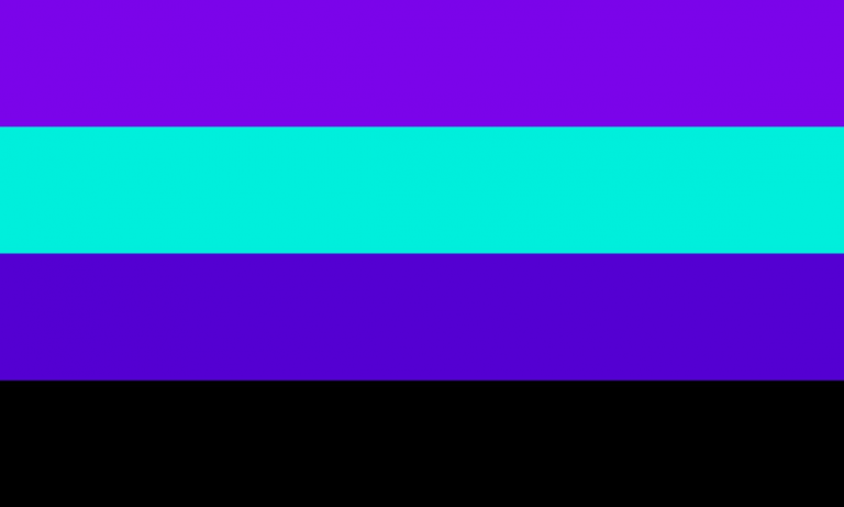 Alexigender Pride Flag PN0112 | Demisexual Flag