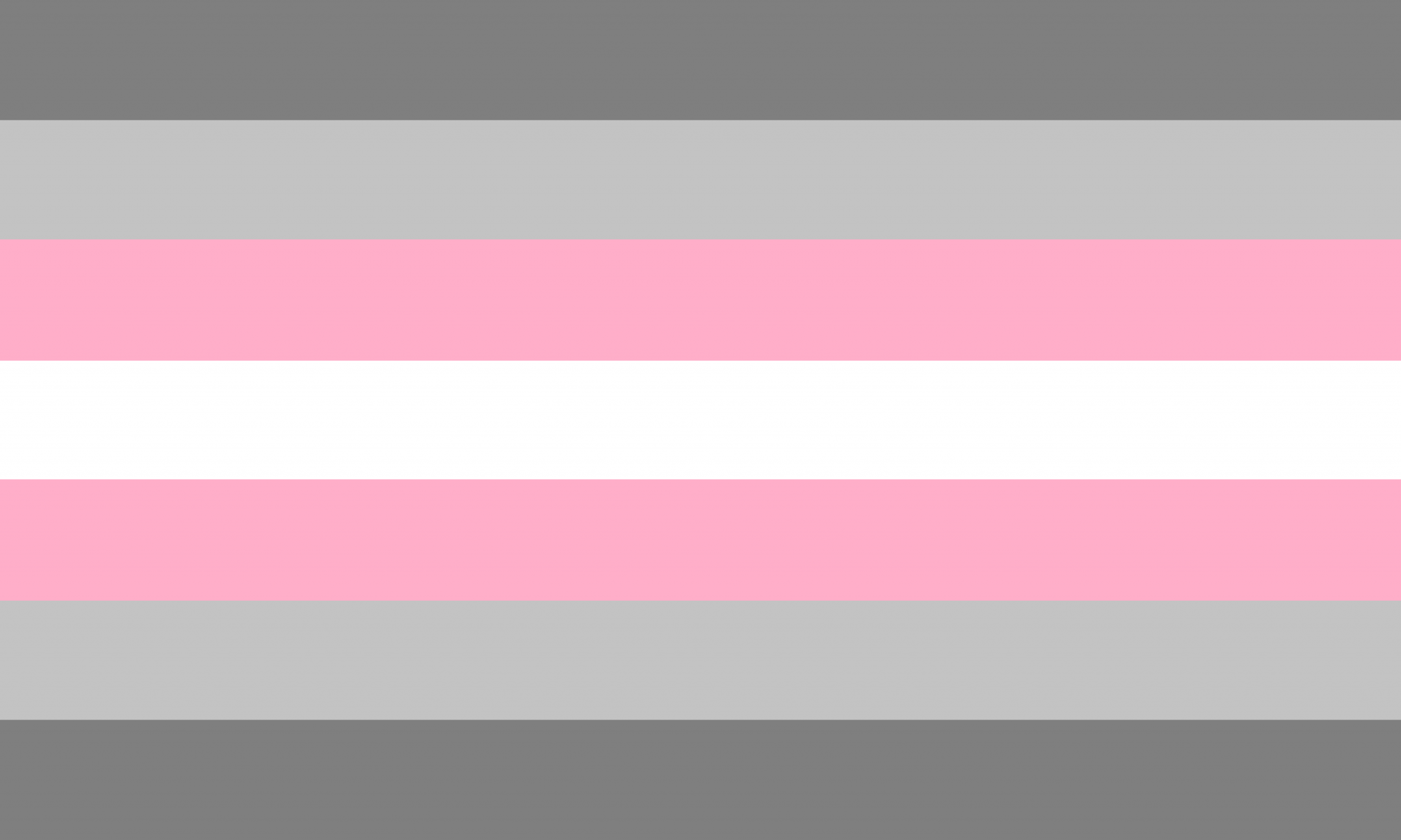 Demigirl Pride Flag PN0112 | Demisexual Flag