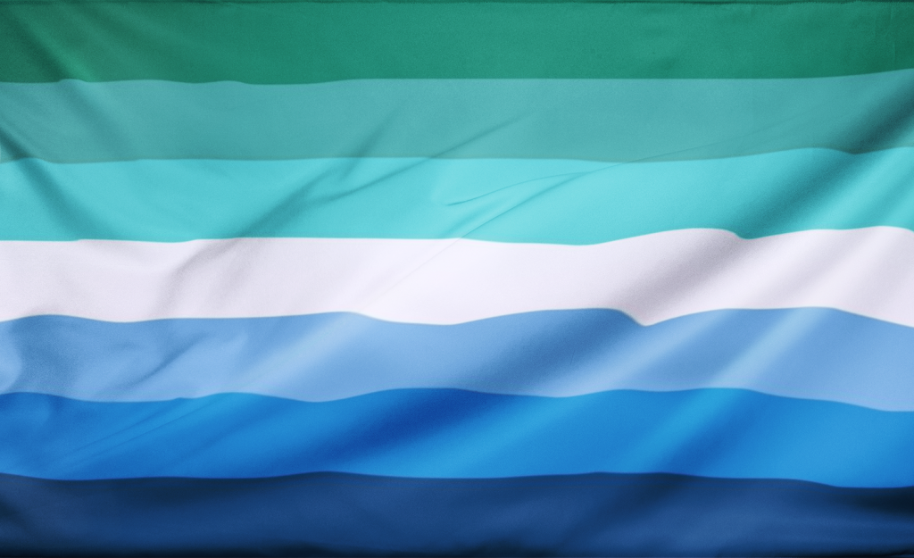 Blue Gay Men Flag PN0112 | Demisexual Flag