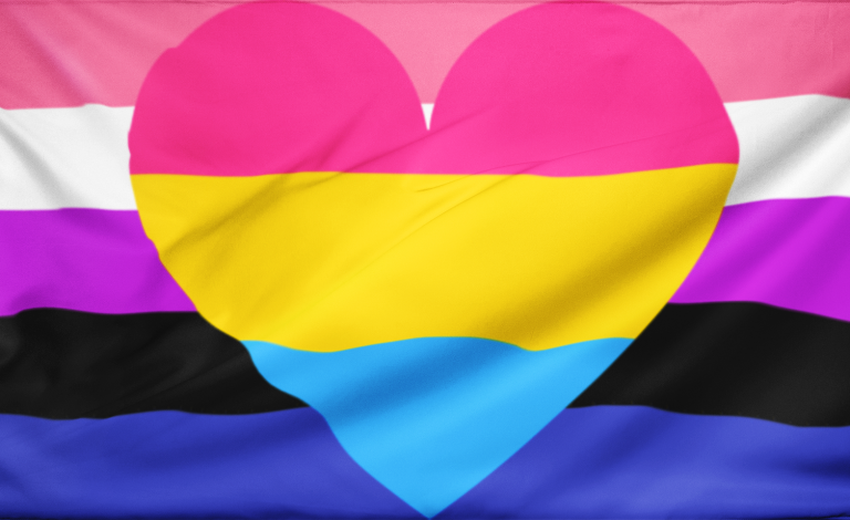 Genderfluid Pansexual Combo Pride Flag Pn0112 Demisexual Flag